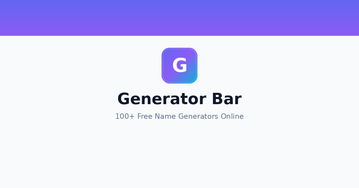 Movie Title Generator — Free Film & Movie Titles | Generator Bar